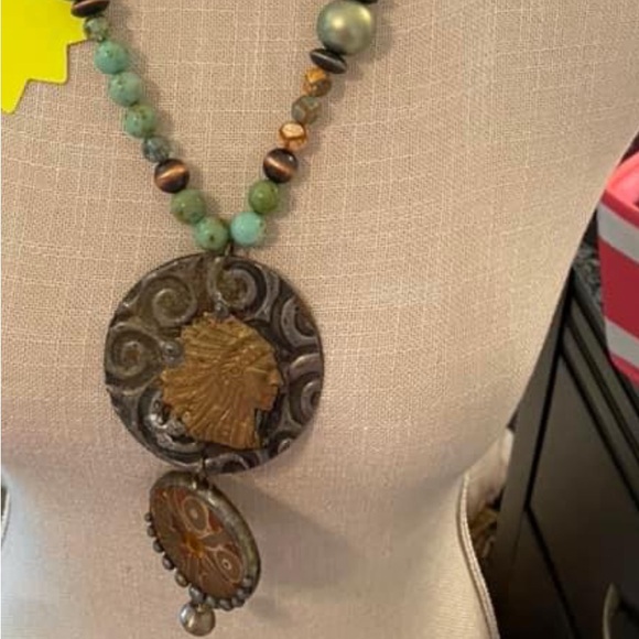 art by amy | Jewelry | Art By Amy Beaded Necklace With Nice Indian ...